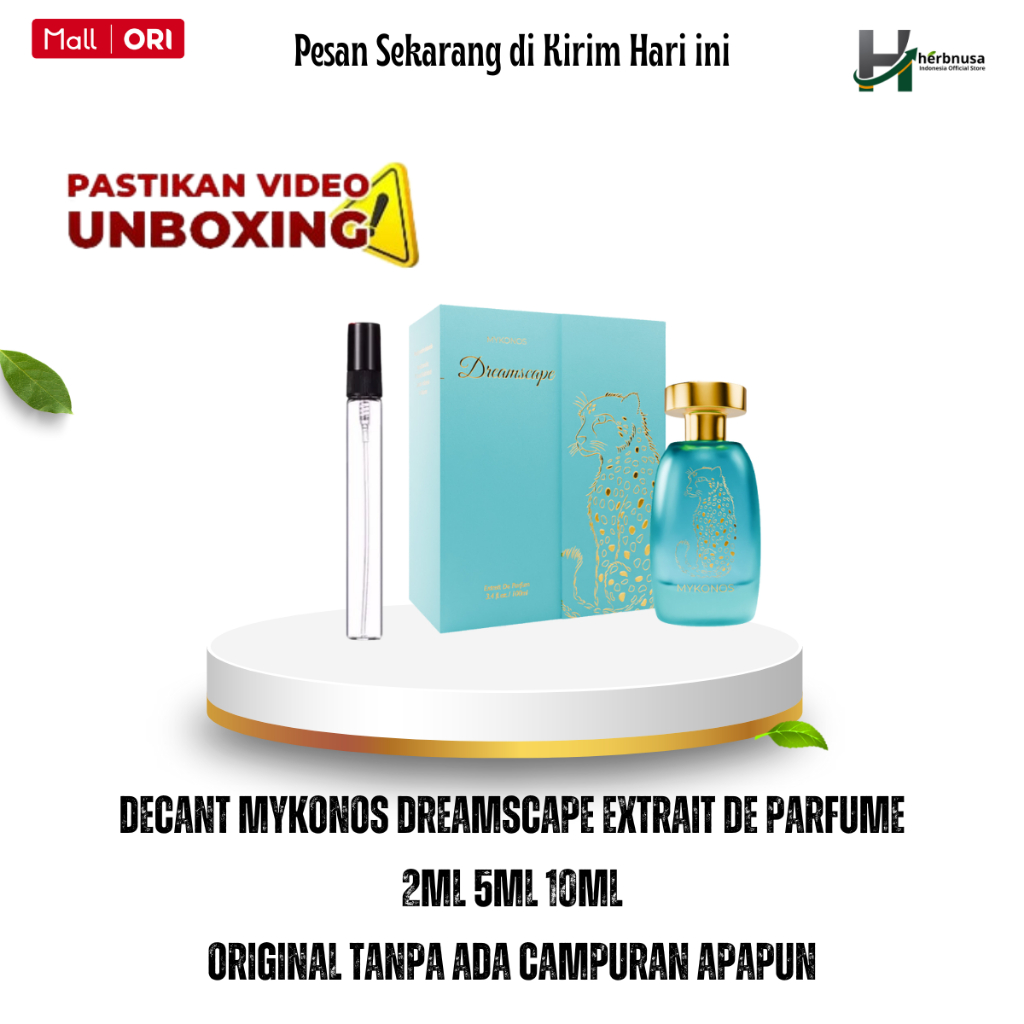 Jual Decant Mykonos Dreamscape Extrait De Parfume 2ml 5ml 10ml | Shopee ...