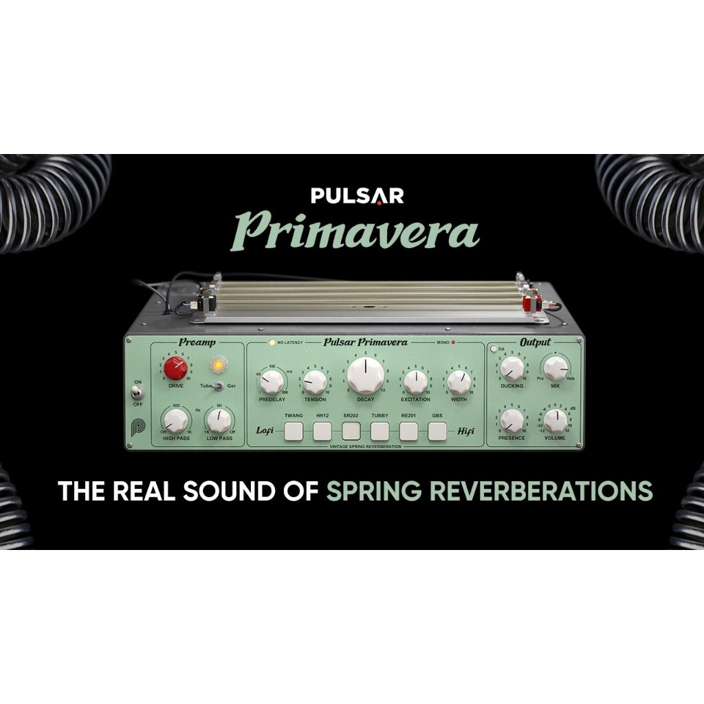 Jual Pulsar Audio - Pulsar Primavera - vst plugin Reverb spring ...