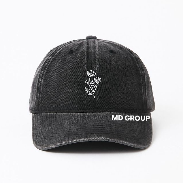 Jual Topi Baseball Wash Denim Caps Bunga Tangkai Terbaru Pria Wanita ...