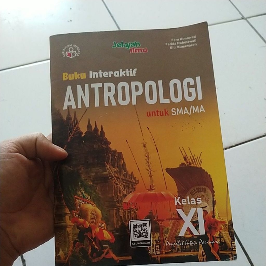 Jual buku interaktif antropologi SMA kelas 11 XI kurikulum merdeka original | Shopee Indonesia