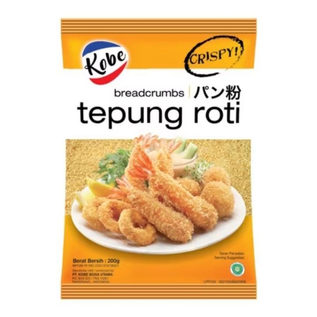 Jual Kobe Tepung Roti Crispy 200g | Shopee Indonesia