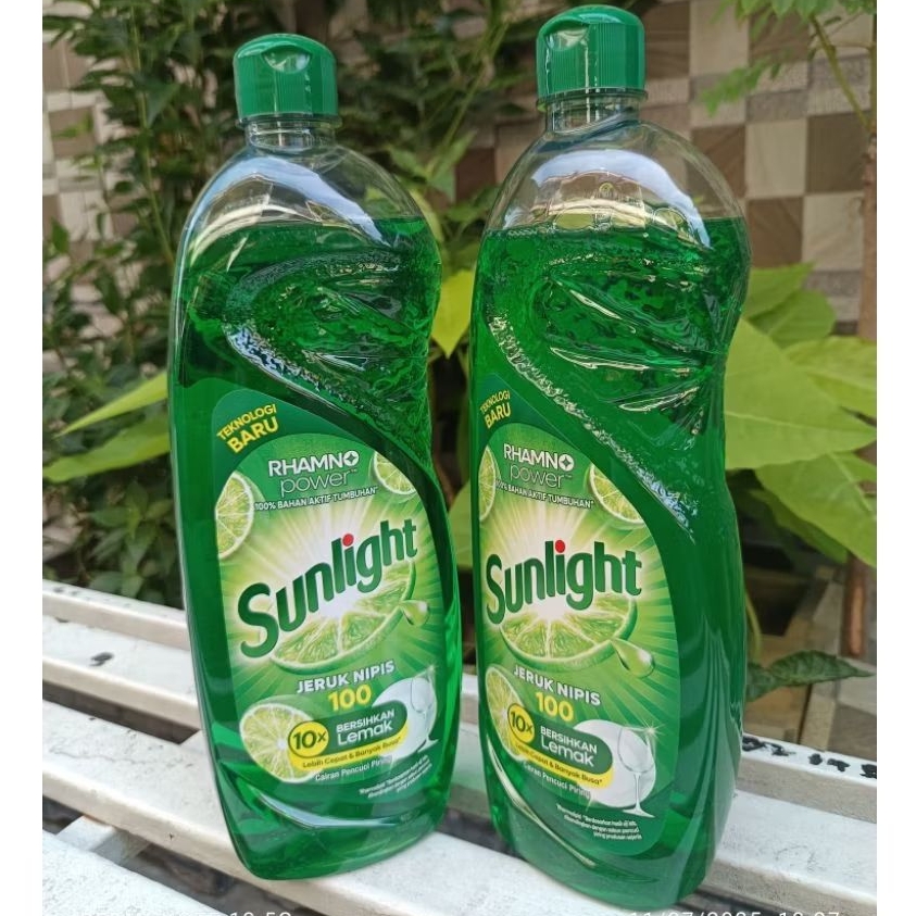 Jual Sunlight 750ml BOTOL Sabun deterjen cuci piring bersih wangi dan hilangkan lemak (hrg ...