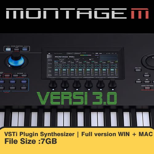 Jual VSTi Yamaha Montage M Full version WiN MAC | Shopee Indonesia