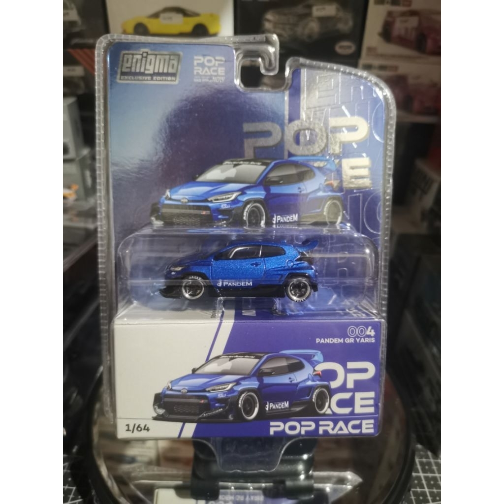 Jual pop race pre004 pandem gr yaris biru | Shopee Indonesia