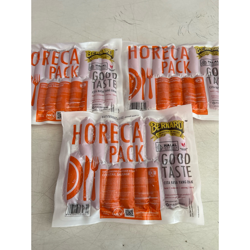 Jual SOSIS BERNARDI HORECA PACK COCKTAIL 250gr | Shopee Indonesia