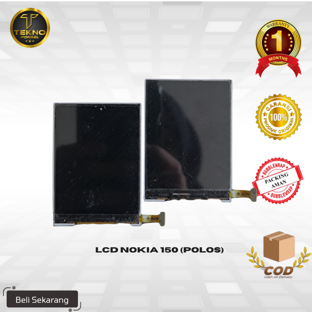 Jual LCD NOKIA 150 POLOS N216/150/RM-1172/500/RM-750/RM-1190 KUALITAS ...