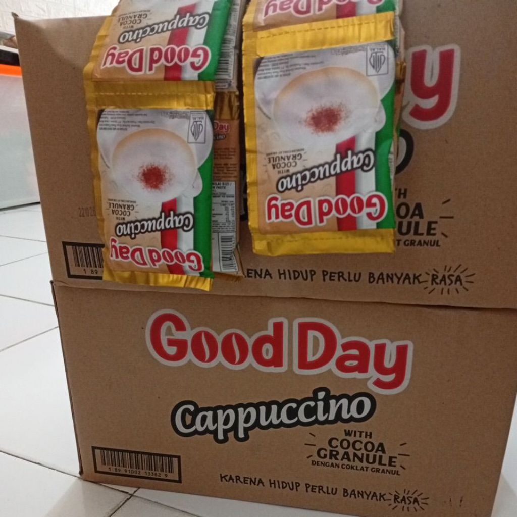 Jual Goodday cappucino 1 dus isi 12 renteng(JFC) | Shopee Indonesia