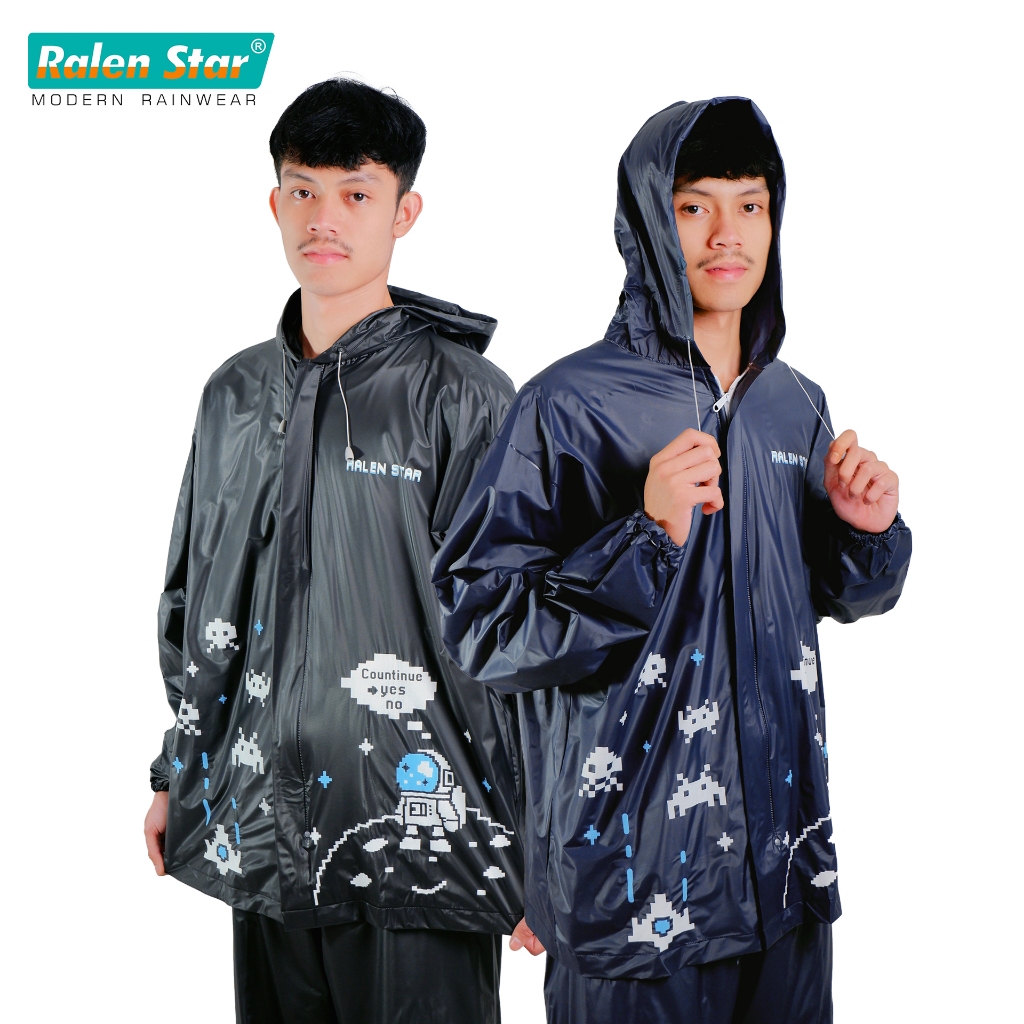 Jual Jas Hujan Setelan Astro Jas Hujan Pria dan Wanita PVC Anti Rembes - Ralenstar 76003 ...