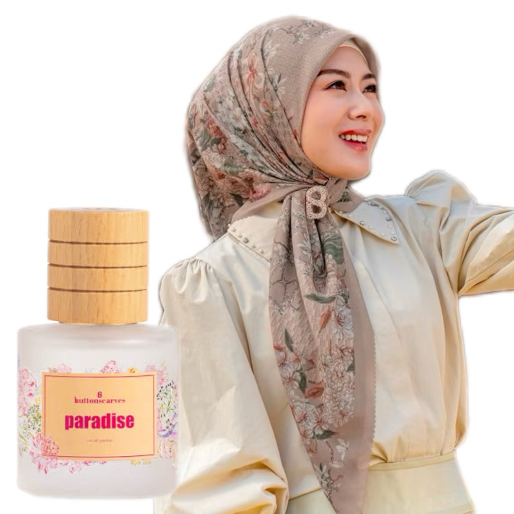 Jual Buttonscarves Seoul Korea New lengkap box Eau De parfum | Shopee ...