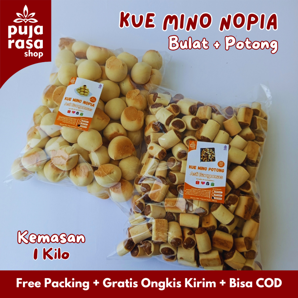 Jual KUE MINI NOPIA MINO BULAT POTONG RASA GULA JAWA KHAS BANYUMAS ...