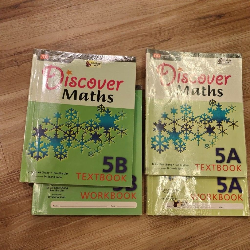 Jual buku Discovery Maths textbook & workbook 5 Marshall cavendish ...