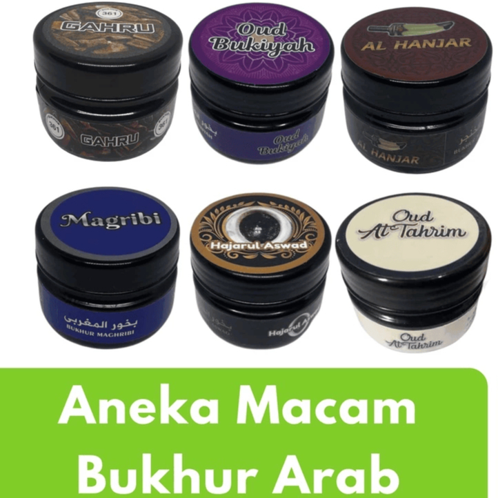 Jual Buhur Bukhur Dupa Bakhoor Arab Beragam Varian Hajar Aswad ...
