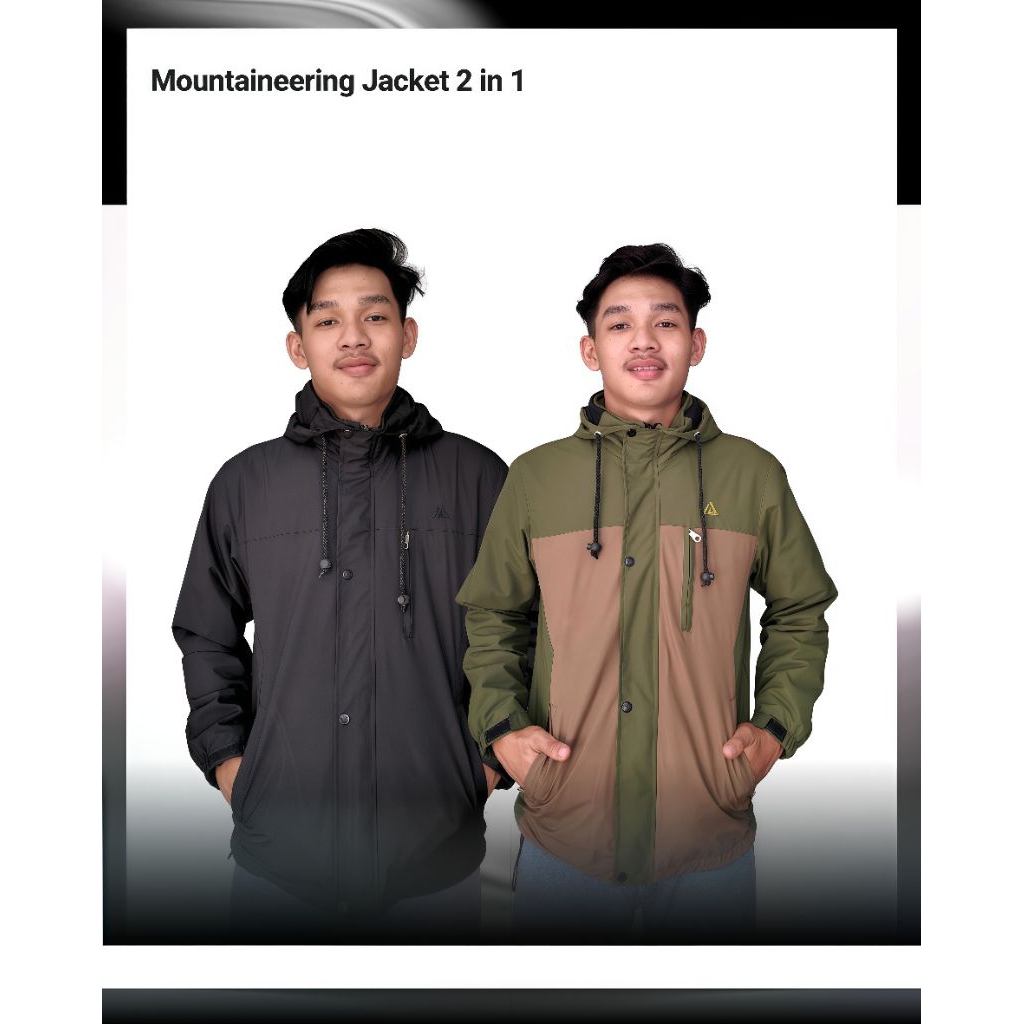 Jual Jaket Gunung Pria | Jaket Outdoor Waterproof | Jaket Mendaki ...