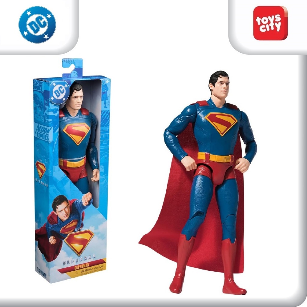 Jual DC Comics, Superman 12-inch Superhero Action Figure Mainan Anak ...
