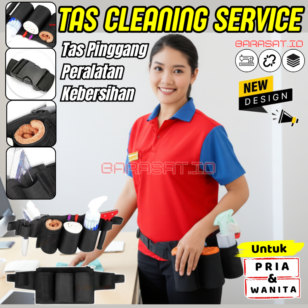 Jual Tas Perkakas Janitor Cleaning Service Kantor Caddy Peralatan ...