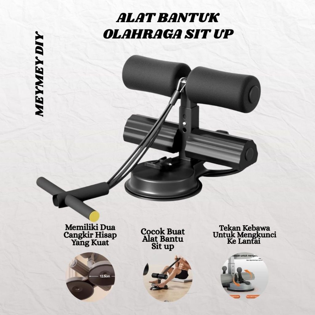 Jual MEYMEY DIY Alat Olahraga Latihan Sit Up Alat Olahraga Bantu Duduk ...