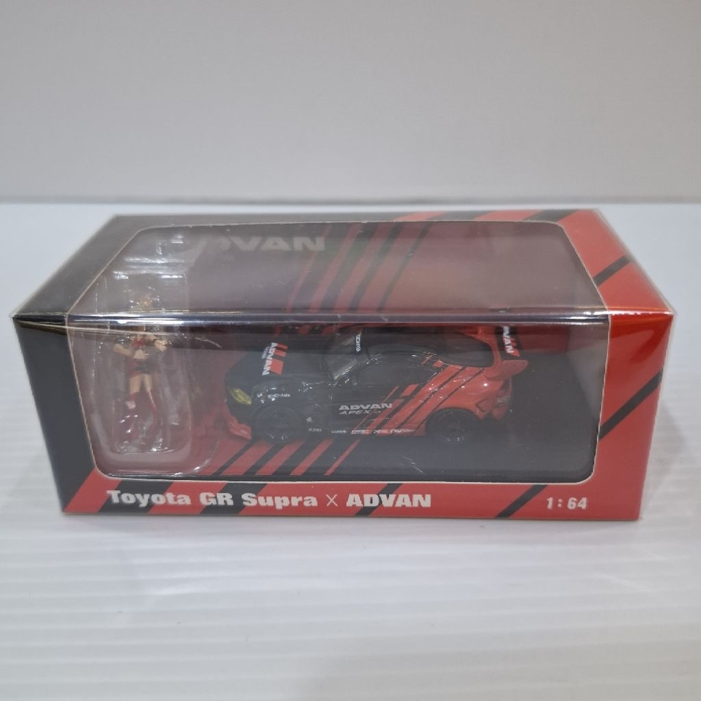 Jual Poprace Toyota GR Supra x Advan with figure | Shopee Indonesia
