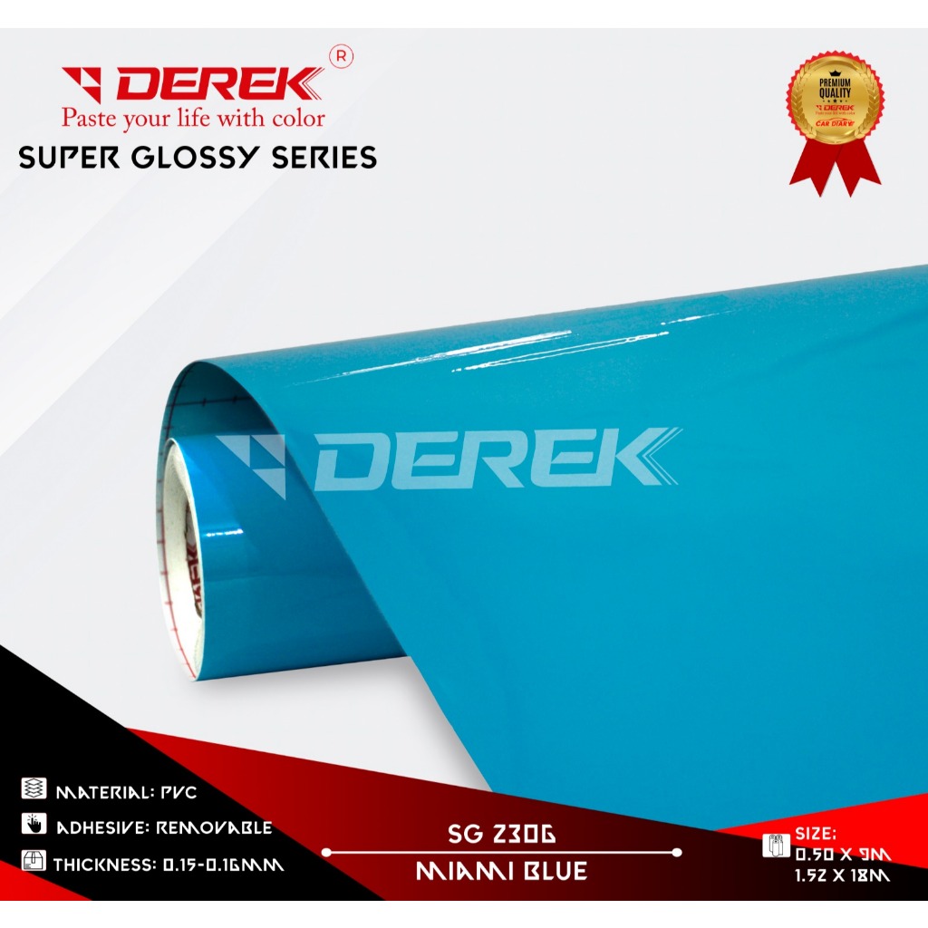 Jual FLASH SALE Super Glossy / Stiker Premium Derek | Shopee Indonesia