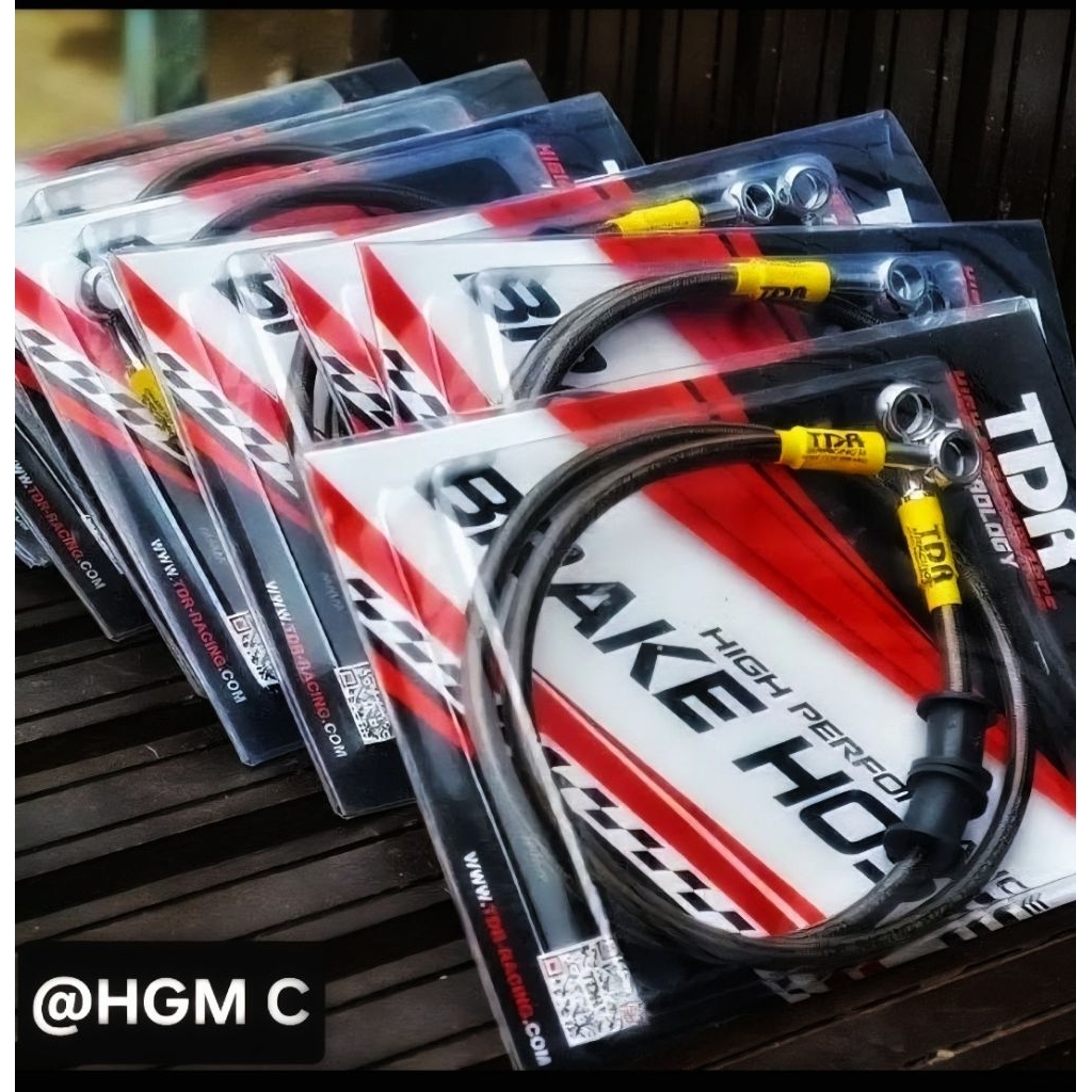 Jual Selang Rem TDR Original 100% kabel rem TDR Black karbon selang ...