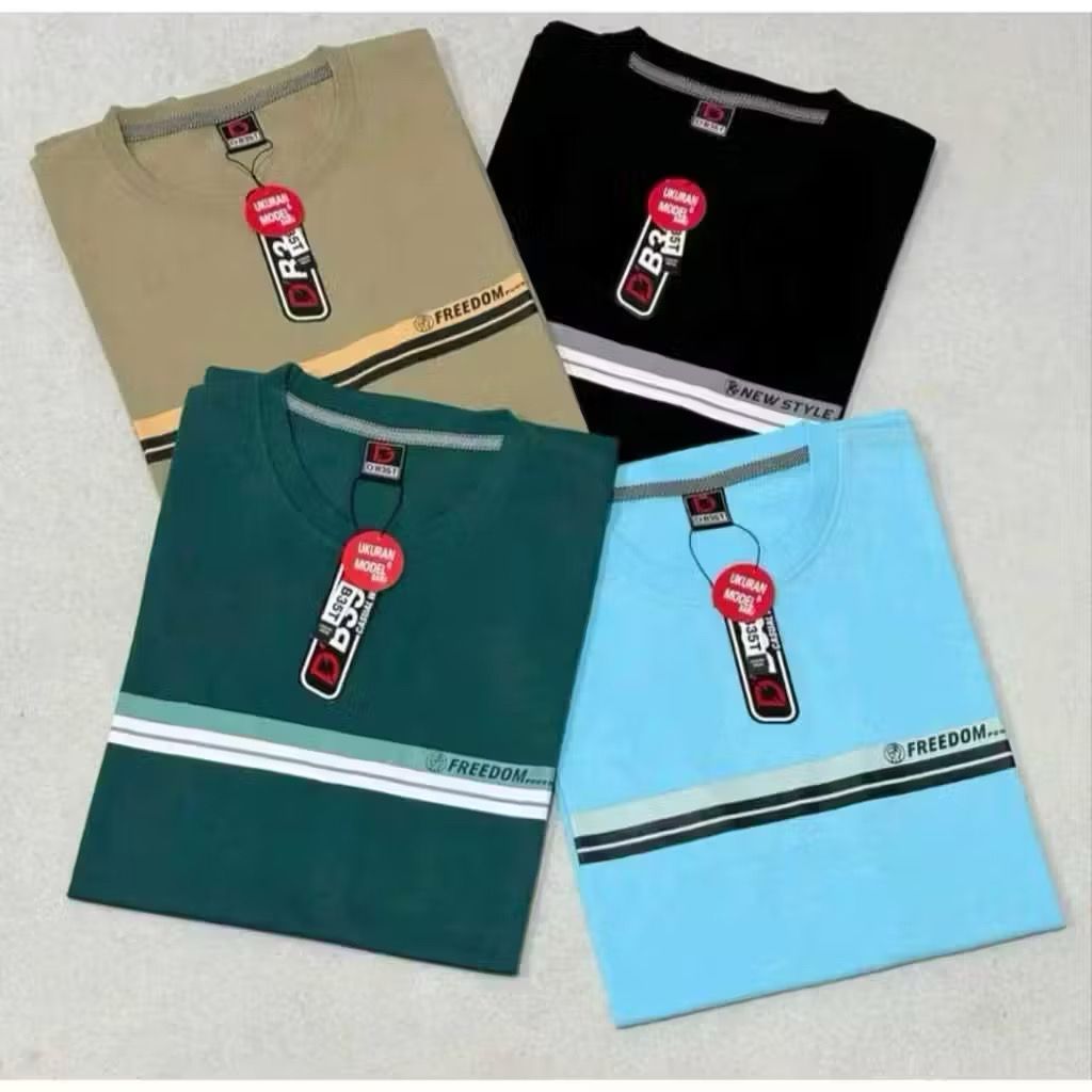 Jual PAKET HEMAT 2 pcs 50 ribu kaos pria wanita terlaris/ kaos pria ...