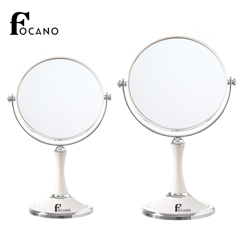 Jual FOCANO Kaca Cermin Makeup 2 Sisi/Cermin Meja 2 Sisi Normal Dan ...