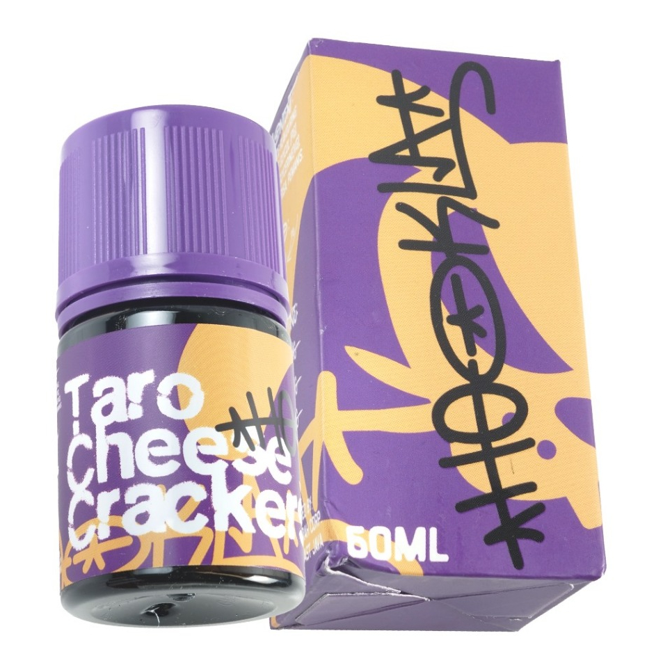 Jual Liquid Vape Vapor Hookla Taro Cheese Crackers 60ML By Red Queen ...