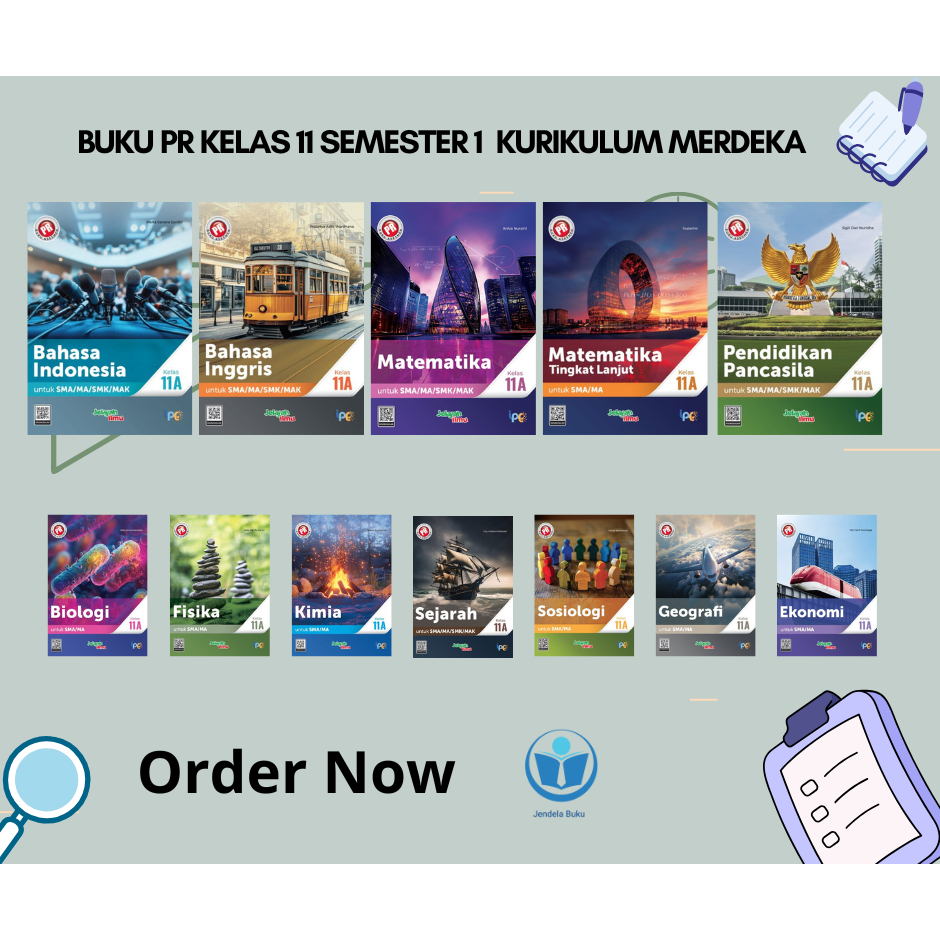 Jual Buku Pr/LKS Interaktif Kurmer SMA Kelas 11 Semester 1&2 Kurikulum Merdeka Intan pariwara ...