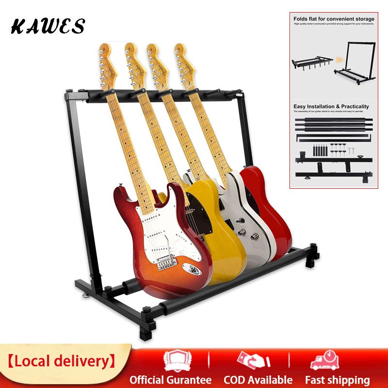 Jual KAWES Stand Gitar Dudukan Gitar Rak Gitar Stand Gitar isi 3/5 ...