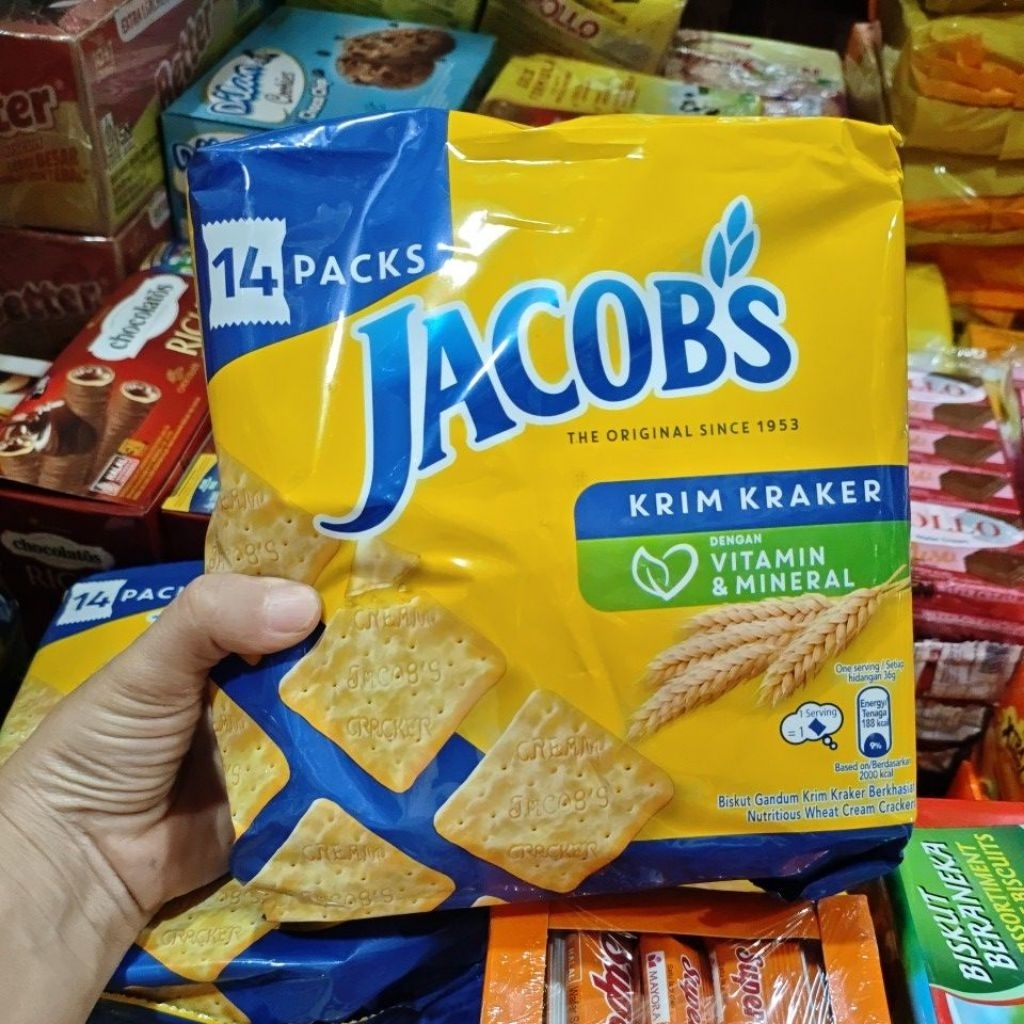 Jual Biskuit Jacob's Petak ORIGINAL Cream Crackers/weetameal | Shopee ...