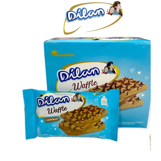 Jual Dilan Waffle 1 Box isi 12 sachet | Shopee Indonesia