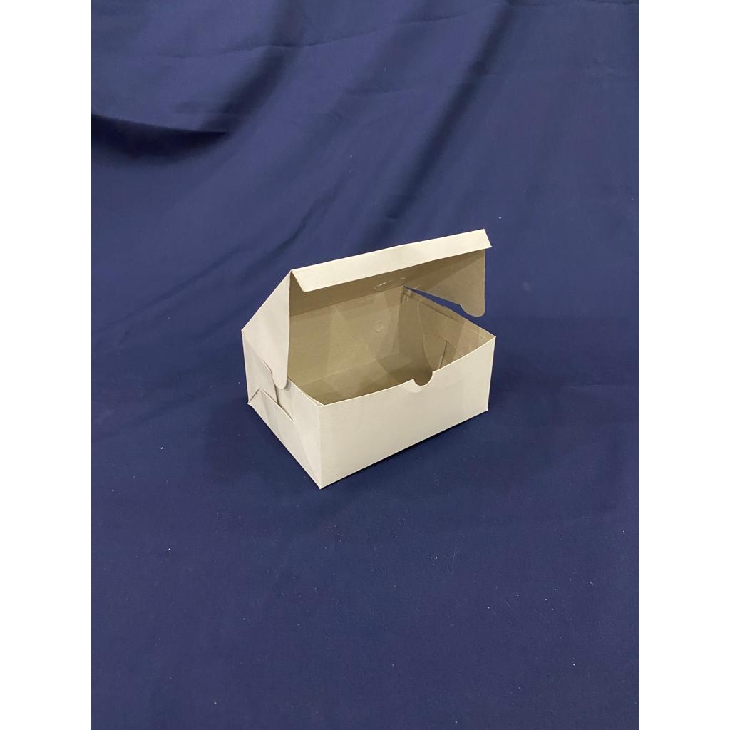 Jual Dus Snack Hantaran / Snack box Selip 12x14cm PUTIH POLOS -100pcs ...