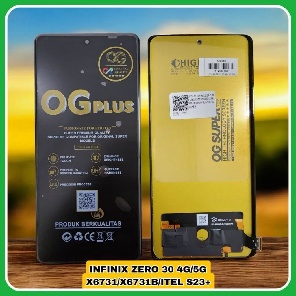 Jual LCD TOUCHSCREEN INFINIX ZERO 30 4G / 5G / ITEL S23+ FULLSET ...