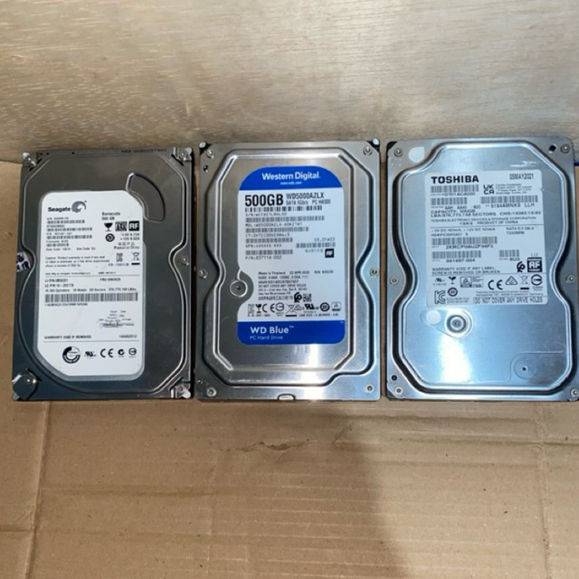Jual Hardisk Hdd PC 500gb 3.5inch Merk Campur | Shopee Indonesia