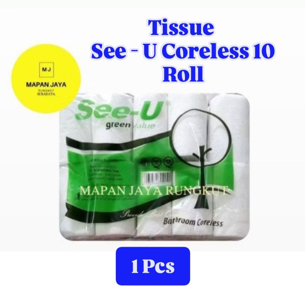 Jual Tisu Gulung Jolly Coreless Tissue Roll Jolly Kuliner 10 Roll ...