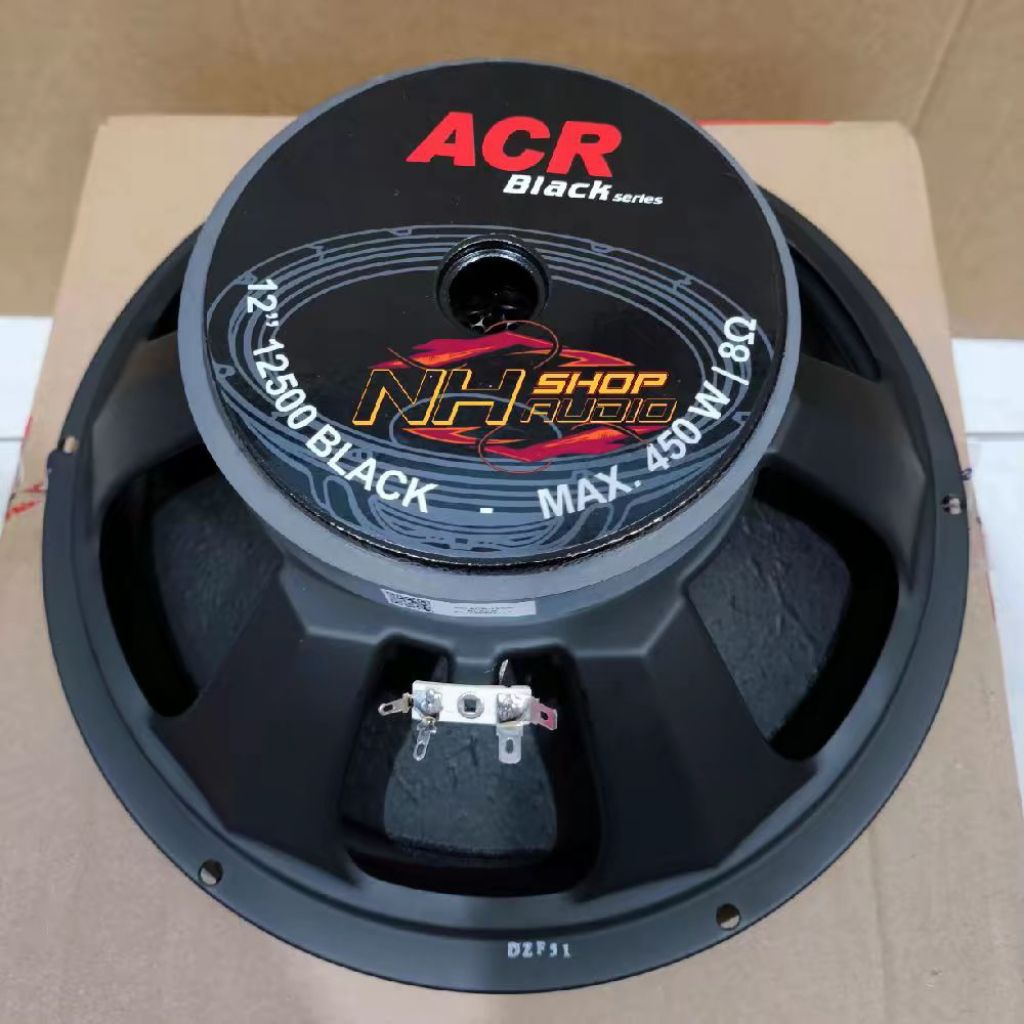 Jual Speaker ACR 12-12500 BLACK 12inchi 450 Watt Voice Coil 1.9in Acr ...