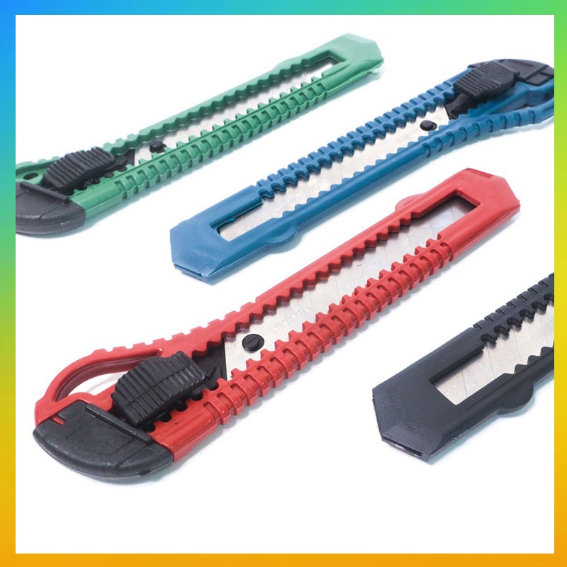 Jual Pisau Cutter Piso Cutter Cuter Kater Besar Pemotong Kertas Dus Atk ...