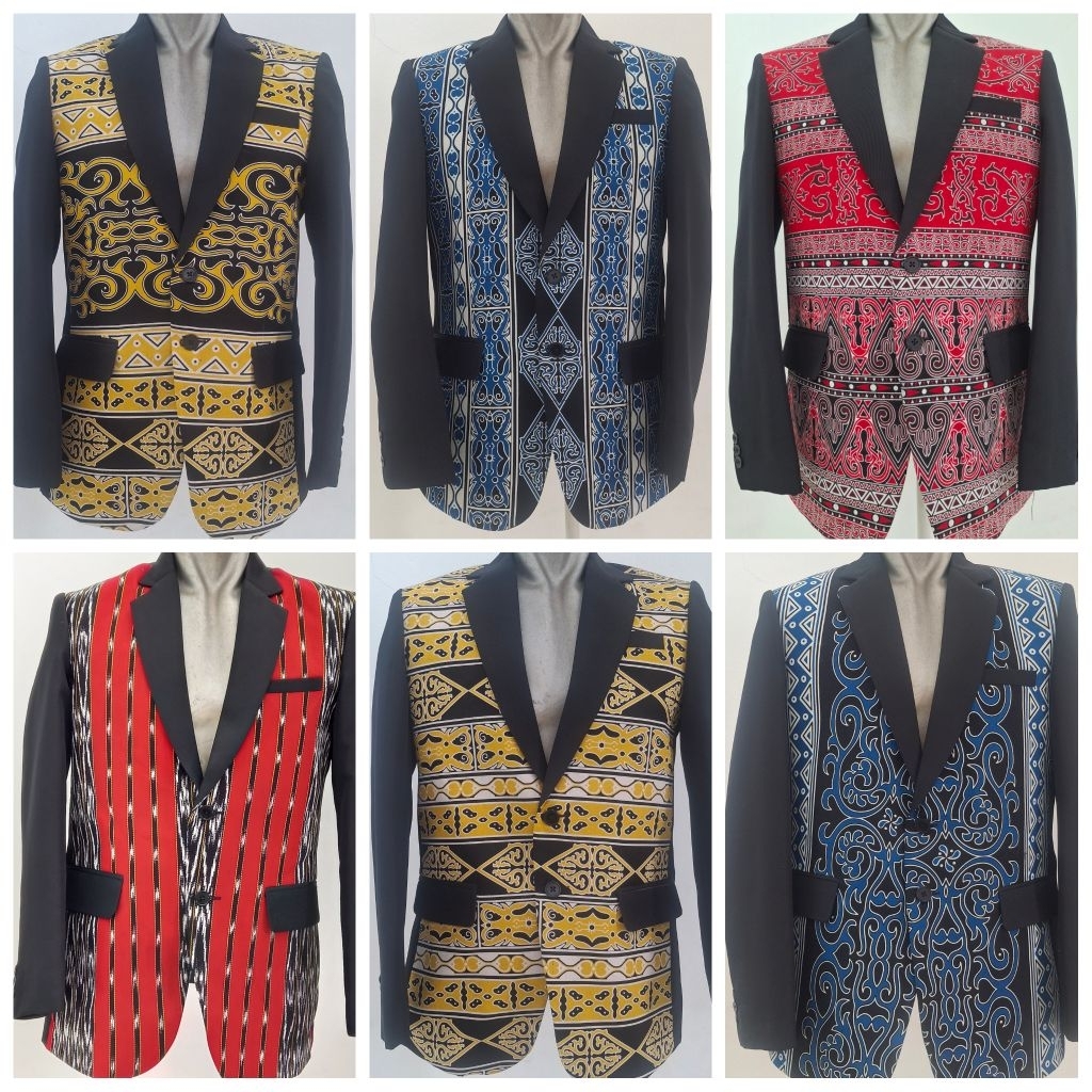 Jual Jas Ulos formal / Jas ulos sumatera / Jas motif ulos full lapis ...