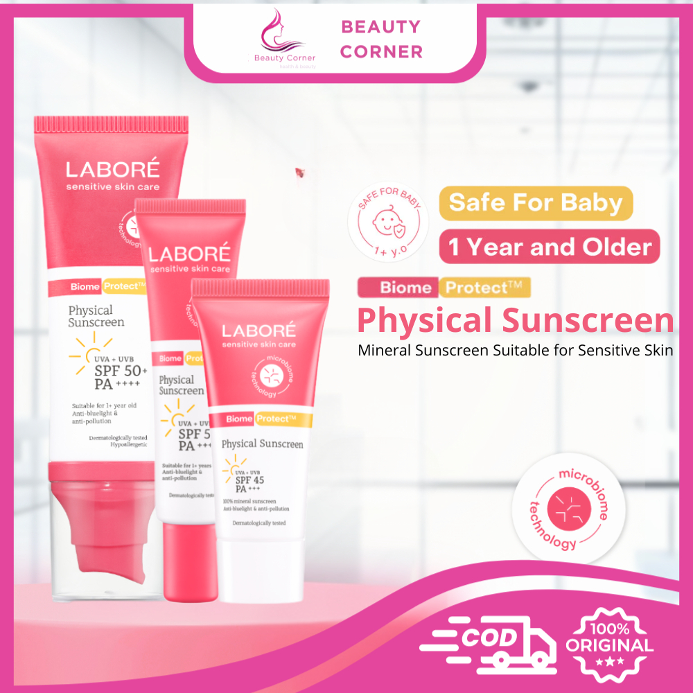 Jual Labore Sensitive Skin Care Biome Protect Physical Sunscreen UVA ...