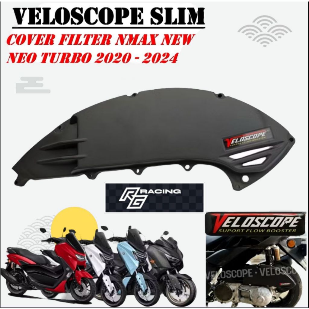 Jual MASTER619 PROMO COVER FILTER HAWA SLIM NMAX NEW TURBO NEO 2020 ...