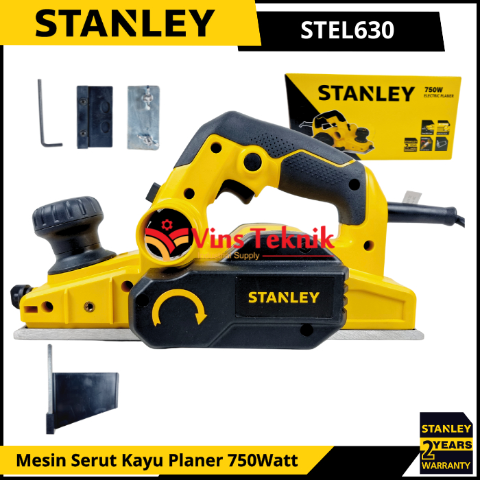 Jual STANLEY STEL630 Mesin Serut Kayu Planer Ketam Planner 82MM 750Watt STEL 630 | Shopee Indonesia