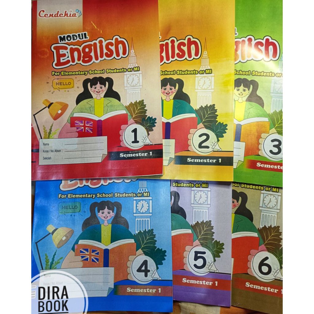 Jual LKS Modul ENGLISH 2025 Kelas 1/2/3/4/5/6 Cendekia | Shopee Indonesia
