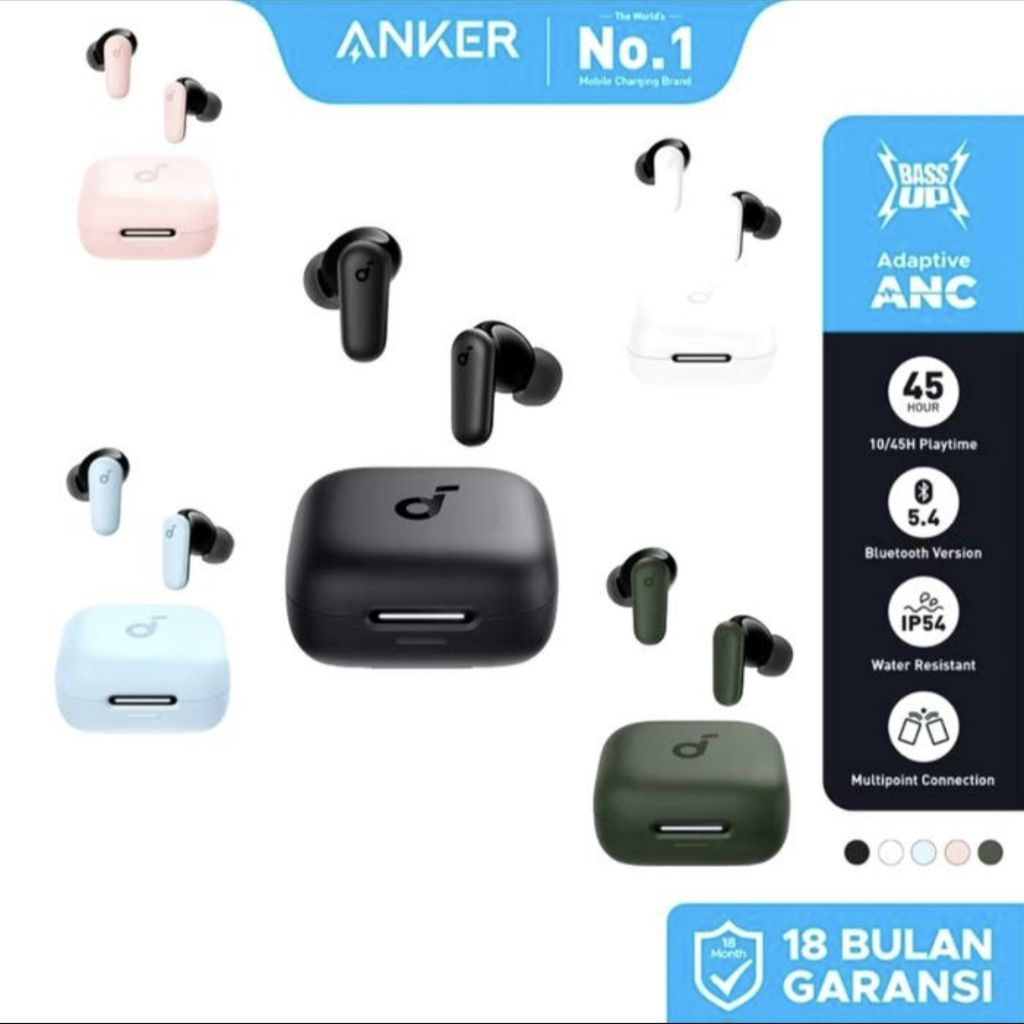 Jual TWS Soundcore Anker R50i NC (Noice Cancelling) NEW | Shopee Indonesia