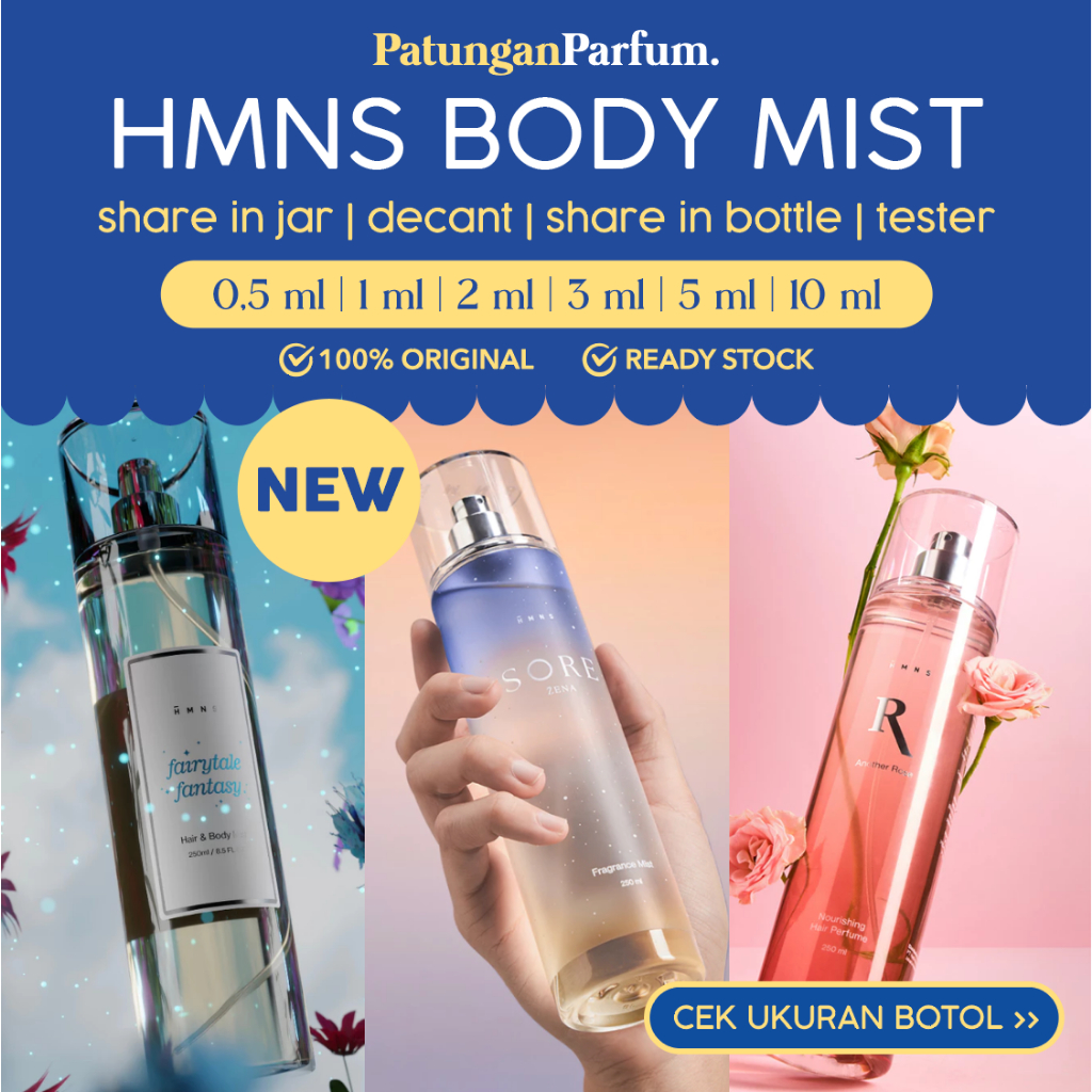 Jual Decant HMNS Hair & Body Mist - Sore Zena Darker Shade of O Another ...