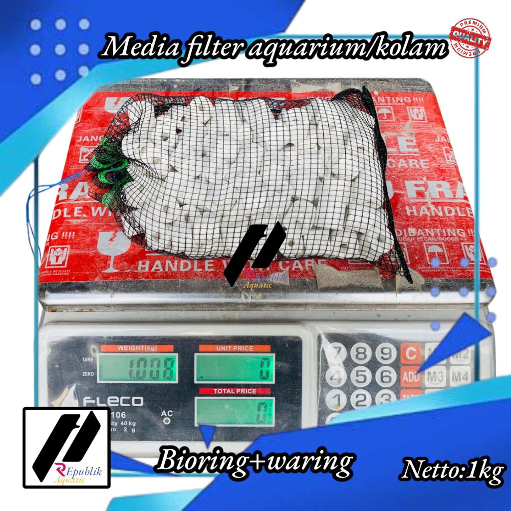 Jual Bioring 1kg plus waring / bio ring 1kg / Bioring / bio keramik ...