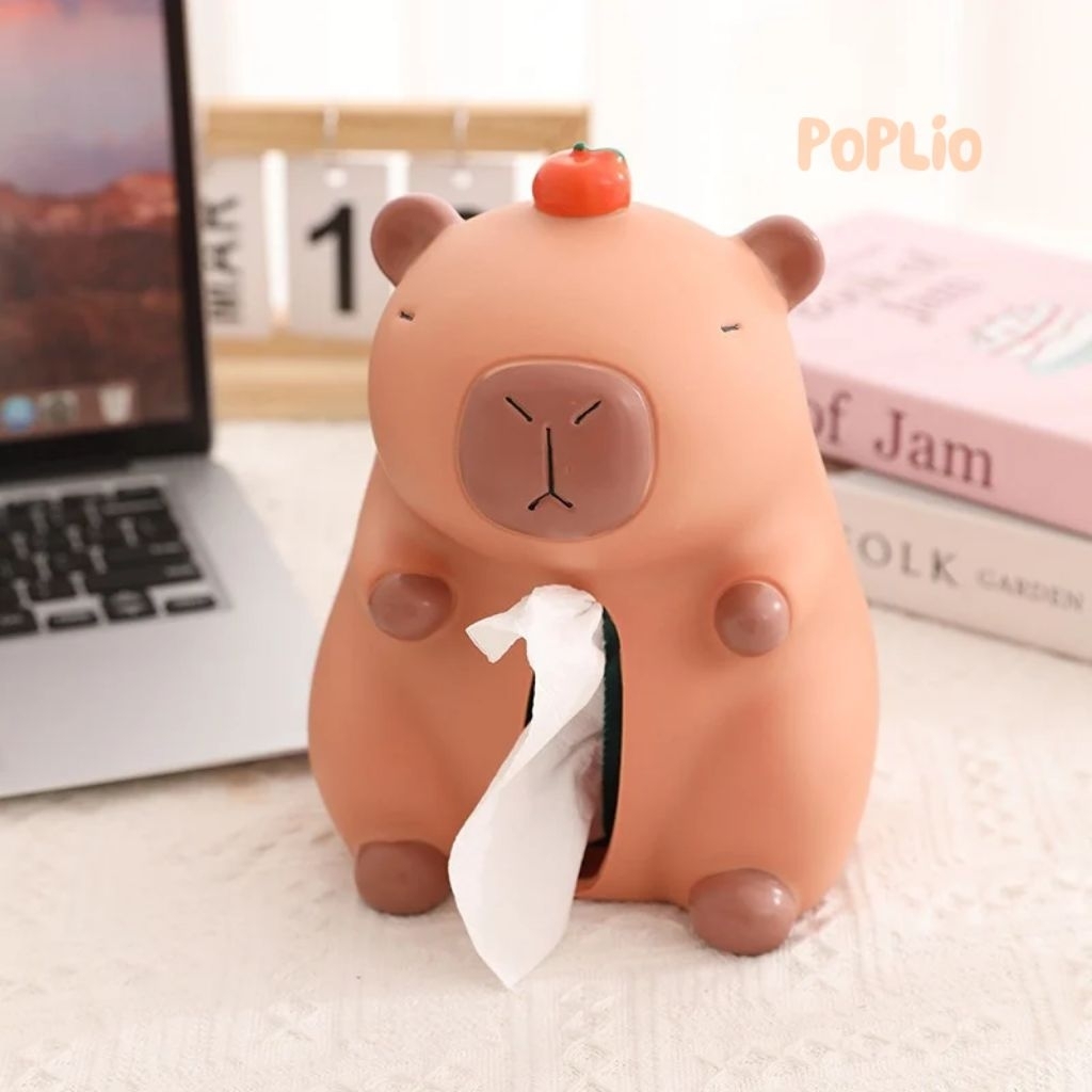 Jual Kotak Tisu Capybara Lotso lucu unik estetik tissue box dekorasi ...