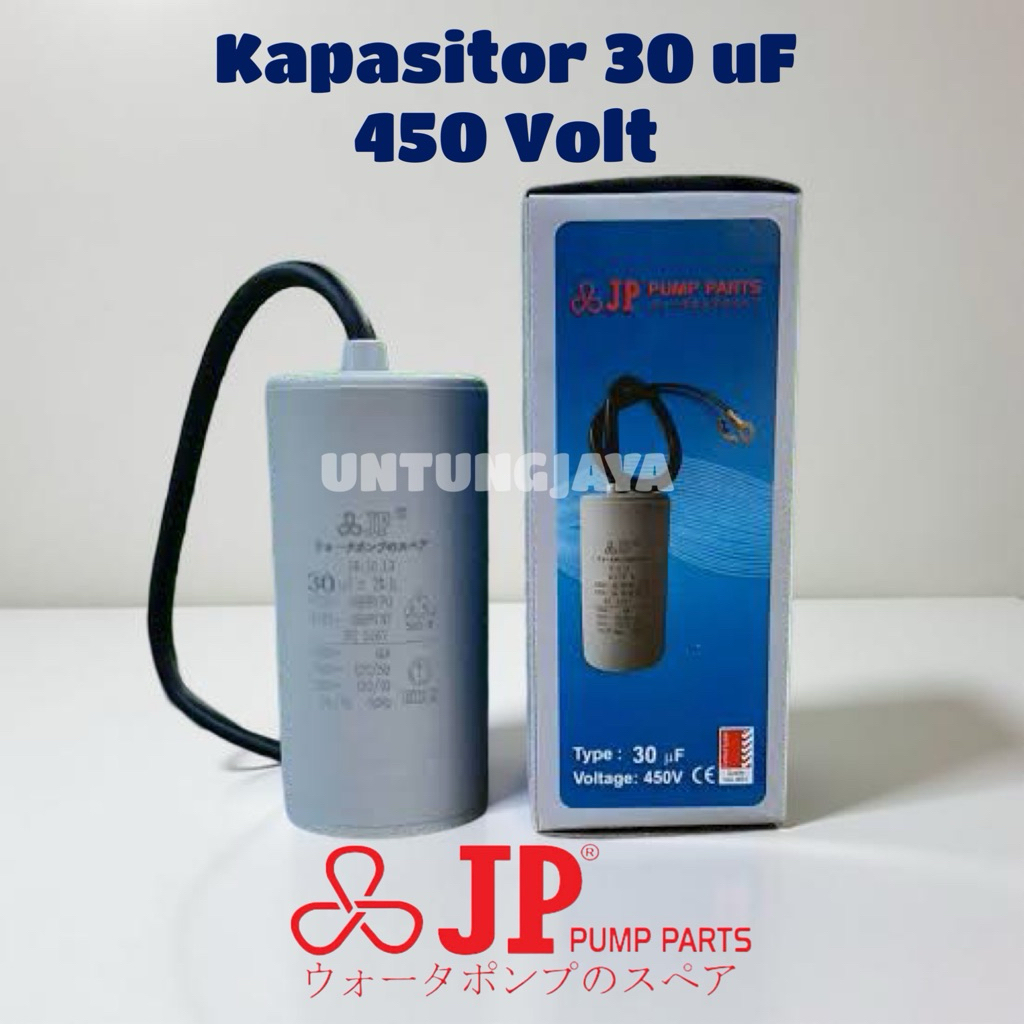 Jual KAPASITOR BULAT KABEL JP 30 uf 30UF 450VOLT // KAPASITOR KABEL ...