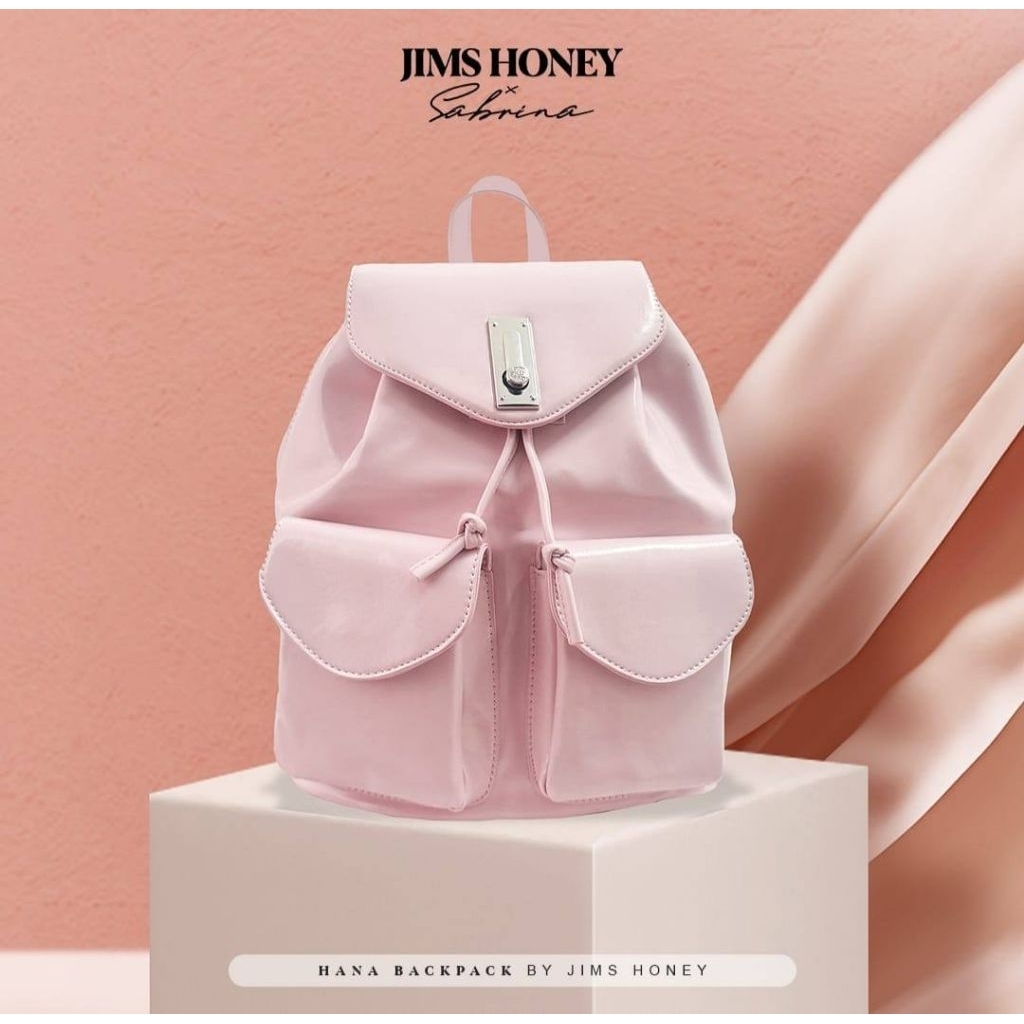 Jual Jims Honey X Sabrina Hana Backpack Tas Ransel Wanita Anti air ...
