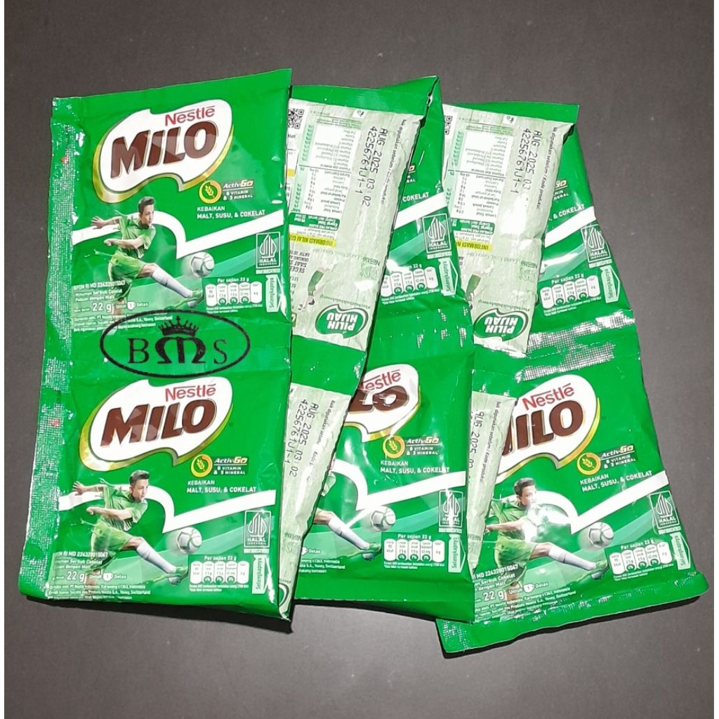 Jual MILO Rentengan @22gr × 10sachet | Shopee Indonesia