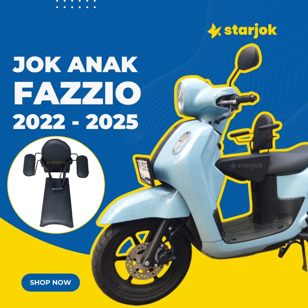 Jual Jok Boncengan Anak Motor Fazzio Plus Besi Sandaran Tangan ...