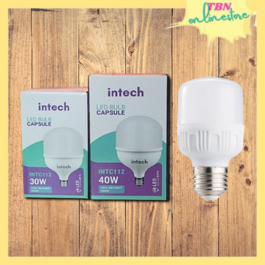 Jual LAMPU LED INTECH BOHLAM CAPSULE 6 10 14 20 30 40 Watt PUTIH / KUNING KAPSUL | Shopee Indonesia